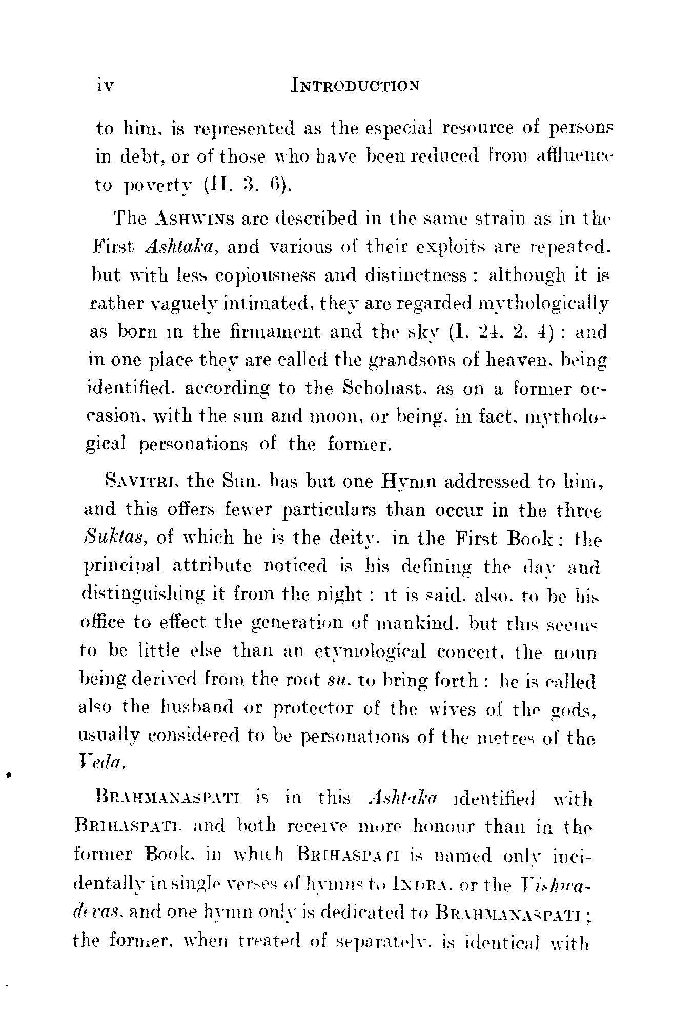 Commentary of Sayanacharya